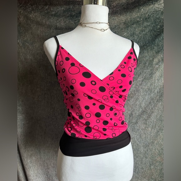 American Vintage | Tops | Y2k 200s Crop Hot Pink Top | Poshmark